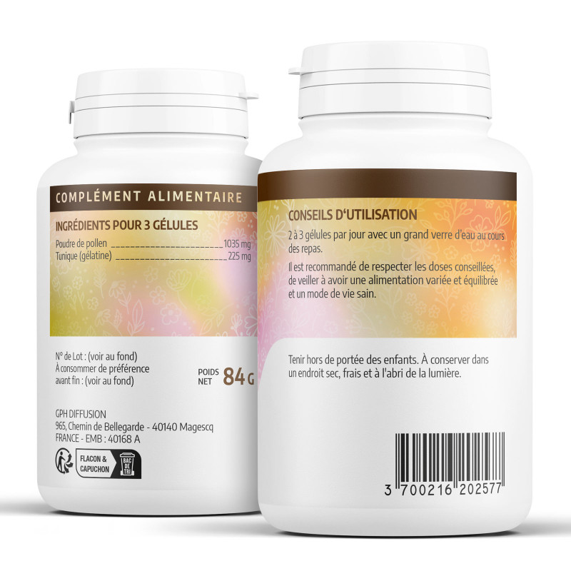 Pollen - 220 mg - 200 gélules
