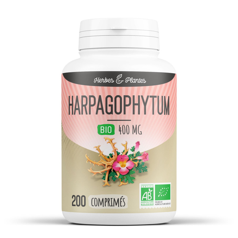 Harpagophytum Bio - 400 mg - 200 comprimés - 123gelules