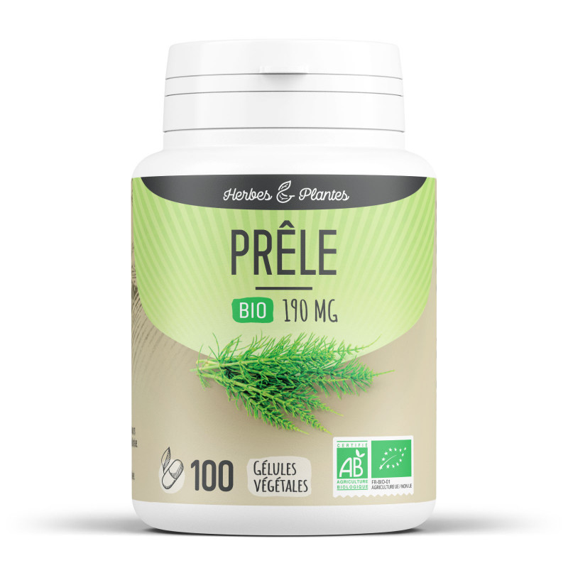 Prêle Bio - 190 mg - Gélules végétales - 123gelules