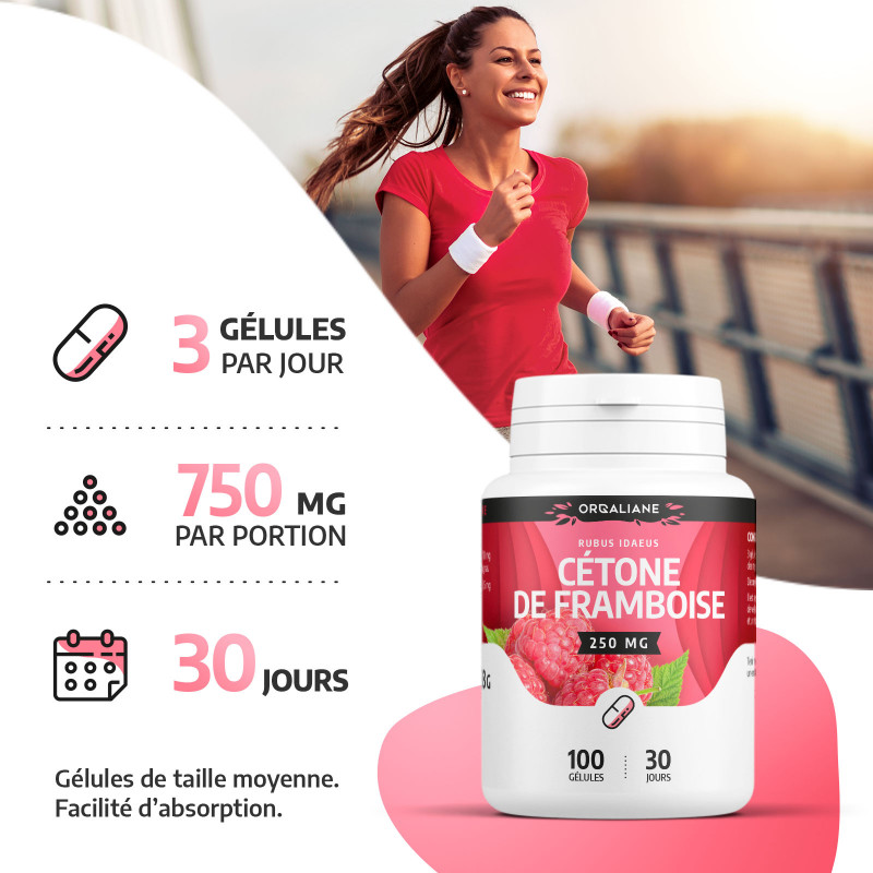 Cétone de framboise - Gélules - ORGALIANE