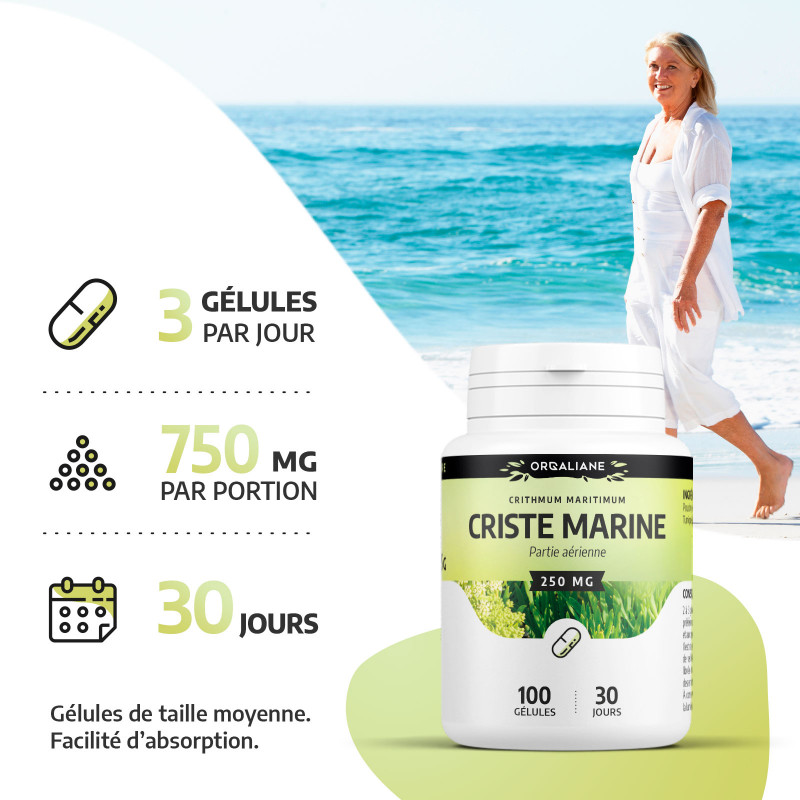 Criste marine 250 mg - Gélules - 123gelules