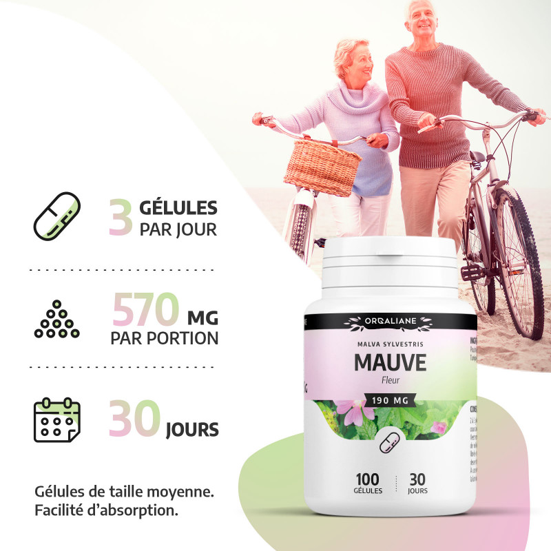 Mauve 190 mg - Gélules - 123gelules