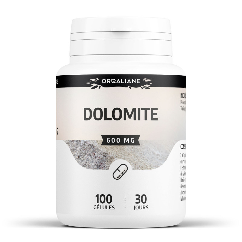 Dolomite 600 mg - Gélules - 123gelules