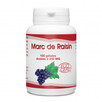 123gelules, site bio - Marc de Raisin - 123gelules